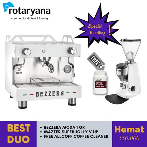 Jual Best Duo Bezzera Moda 1GR + Mazzer Super Jolly V UP | Paket Mesin ...