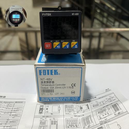 Jual Temperature controller FOTEK NT-48V Output SSR (20MA/12V) ORIGINAL ...