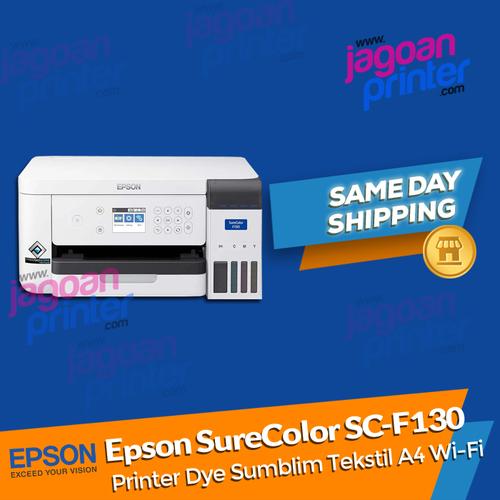 Jual Printer Tekstil Sublimasi Pewarna Epson SureColor SC-F130 A4 Wi-Fi - Jakarta Pusat - Jagoan ...