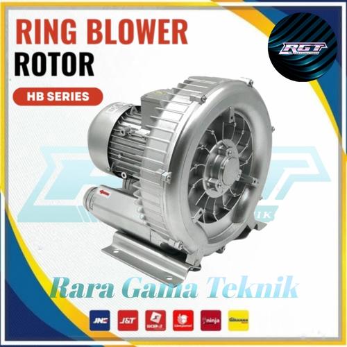 Jual Blower tambak 0,75HP Ring blower Ipal Vortex Rotor 550 Watt 220V ...