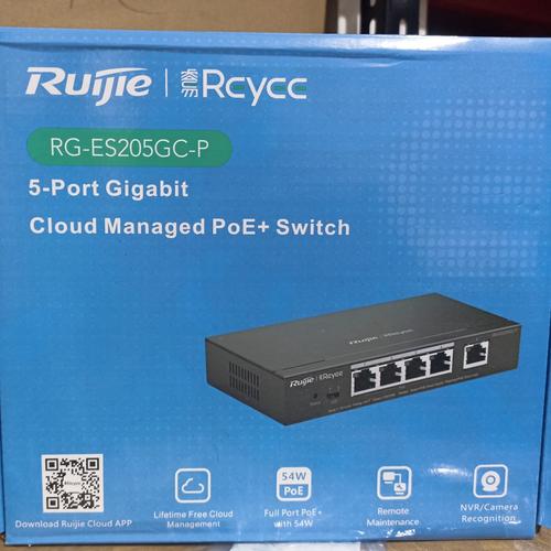 Jual Ruijie Reyee RG-ES205GC-P 5 Port Gigabit Smart POE Switch - Kota Bandung - jalan on line ...