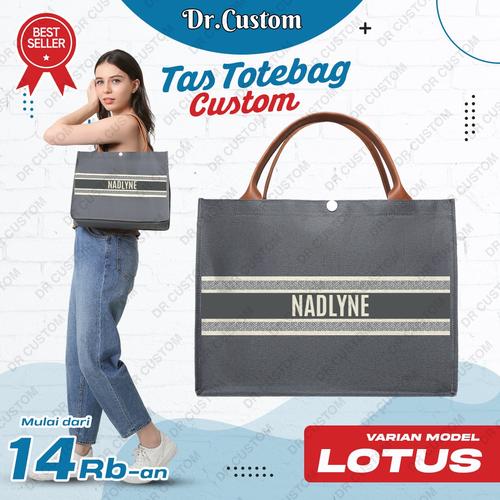 Promo Tas Hampers Sovenir Custom Sablon-Tas Seminar-Tas Arisan-Totebag ...