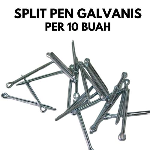 Jual Per 10 buah Baut Split Pen M7 x 6 inch Cotter Pin Diameter M 7 mm ...
