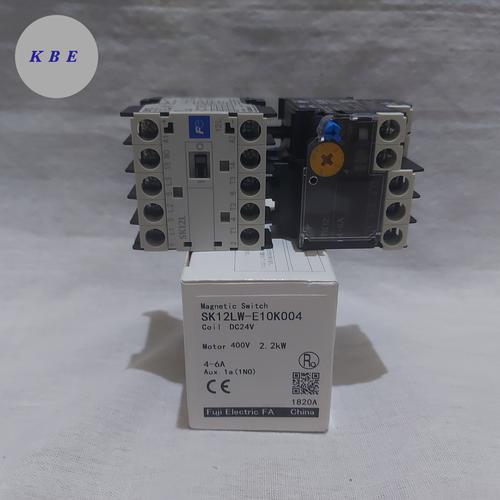 Jual MAGNETIC SWITCH FUJI ELECTRIC SK12LW-E10K004 DC24V 4 - 6A ...