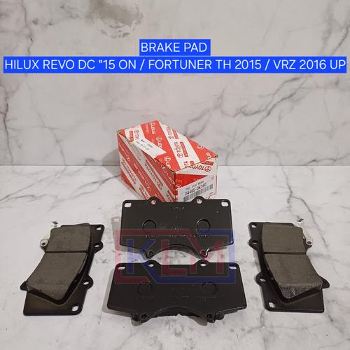 Jual brake pad atau kampas rem depan hilux revo dc atau fortuner vrz ...