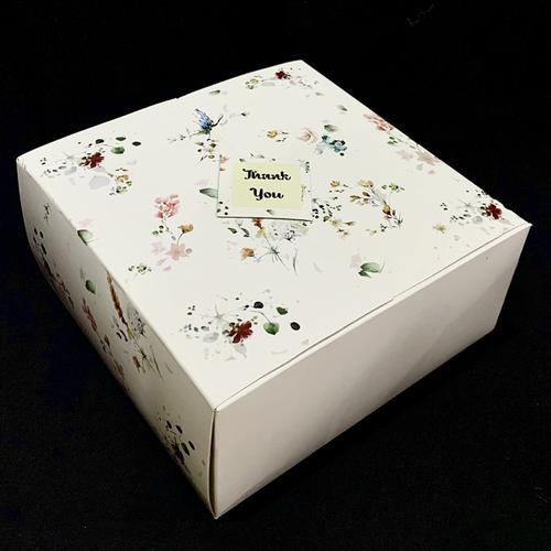 Jual Box Cake Ukuran 22x22x10cm Laminasi Luar Dalam Dus Packaging Bolu ...