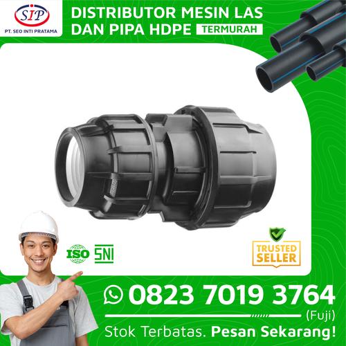 Jual Reducer coupler hdpe 1/2" x 1" compression - reducer coupler hdpe 20 mm x 32 mm - socket ...