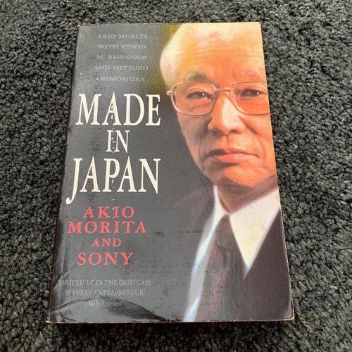Jual MADE IN JAPAN - AKIO MORITA AND SONY by AKIO MORITA with EDWIN M ...