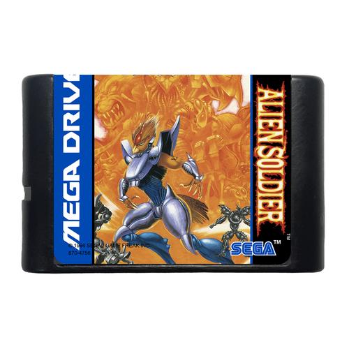 Jual Kaset Sega Alien Soldier Mega Drive MD Game Jadul Genesis Nomad ...