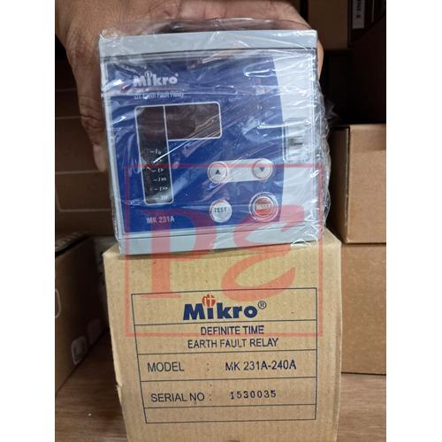 Jual Mikro Earth Fault Relay MK NX231A - 240A MIKRO - Jakarta Pusat ...