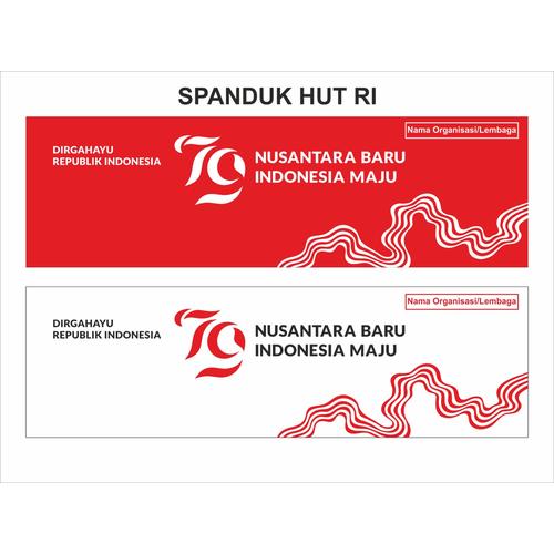 Jual Spanduk HUT RI Banner 17 Agustus Dirgahayu Indonesia Custom Logo ...