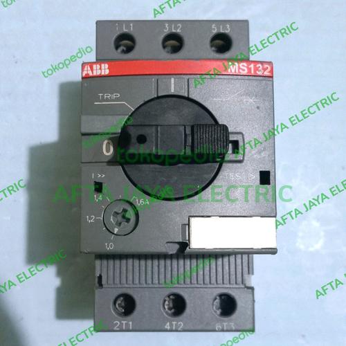 Jual MOTOR PROTECTION CIRCUIT BREAKER ABB MS132 1,0-1,6 AMPERE 3 PHASE - Jakarta Pusat - AFTA ...