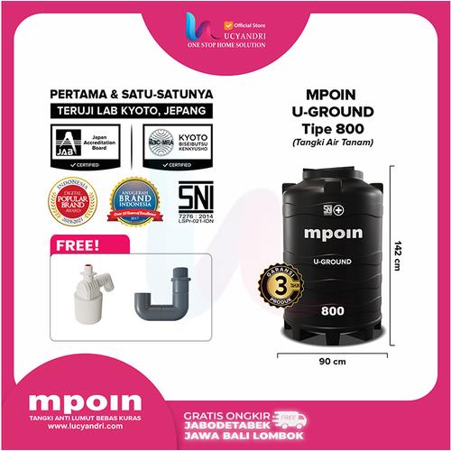Promo Tangki Air MPOIN 800 Tanam Pendam Toren Tandon 800 L Under Ground ...