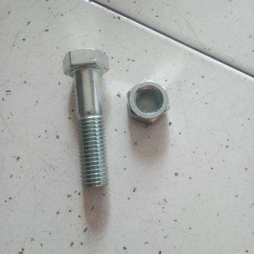 Jual baut+mur+ ring plat putih, m18x80, tidak full drat - Kab ...