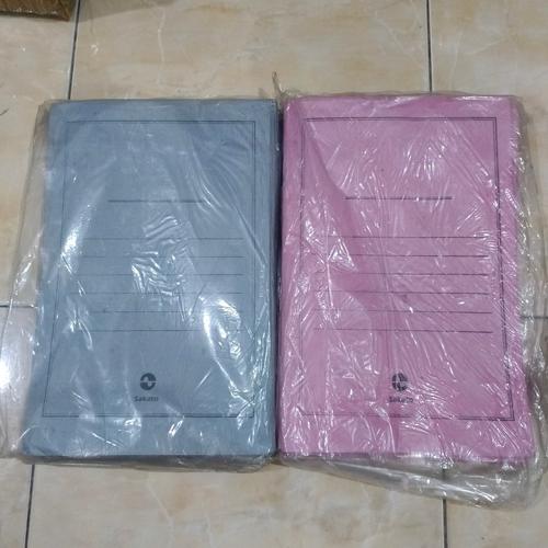 Jual stopmap folio kertas murah 1 pak isi 50 lembar - Biru - Jakarta ...