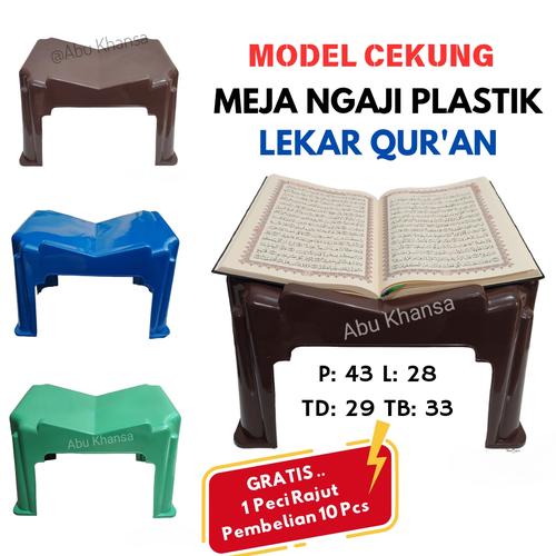 Jual MEJA QURAN PLASTIK MEJA NGAJI BELAJAR LEKAR REKAL PLASTIK MODEL ...