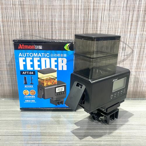Jual ATMAN AFT-04 FOOD TIMER AUTOMATIC FISH FEEDER ALAT PEMBERI PAKAN ...