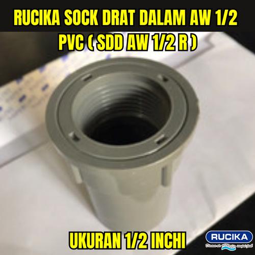 Jual Sock Drat Dalam / Sdd / AW Pipa PVC Paralon Saluran Air Ukuran 1/2 ...