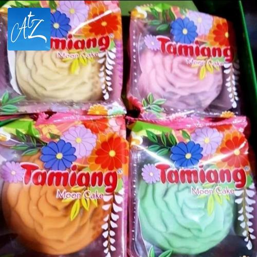 Jual Kue bulan Kulit Salju PP Kacang Hitam Putih Durian Telur 4 Buah ...