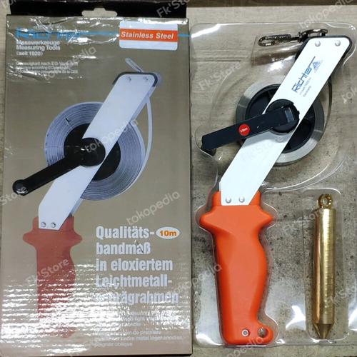 Jual Sounding Tape / Alat Ukur Kedalaman Tangki ( 30 meter) - Kota ...