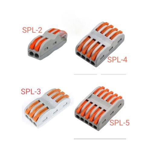 Jual Terminal Konektor Kabel Wago SPL-1/SPL-2/SPL-3/SPL-4/SPL-5/NC-T11 Connector Block 1-1/2-2/3 ...