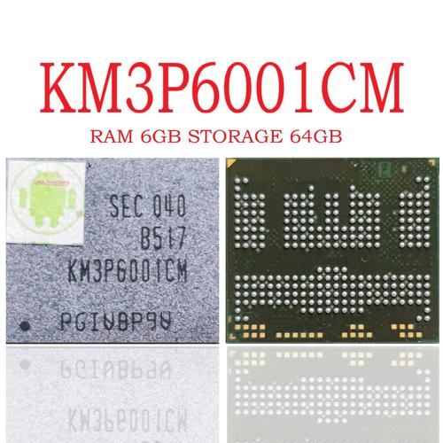 Jual IC KM3P6001CM B425 BGA254 6/64GB Samsung eMCP Multibrand ic emmc ...