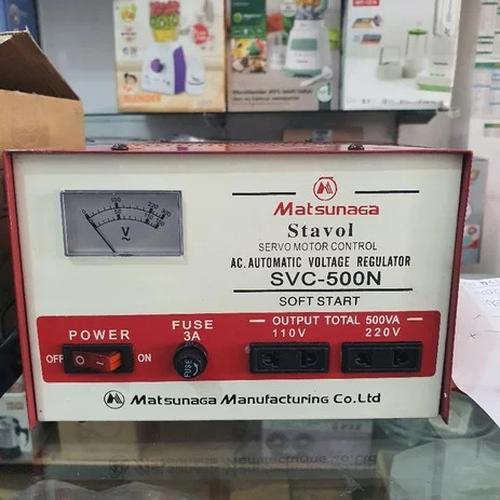 Jual Stavolt Matsunaga SVC-500N - Stabilizer Listrik Matsunaga 500 watt ...
