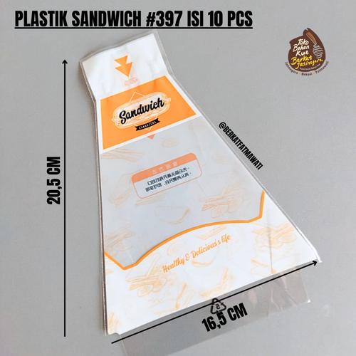Jual KEMASAN PLASTIK SANDWICH #397 SEGITIGA PRAKTIS / PLASTIK SEGITIGA ...