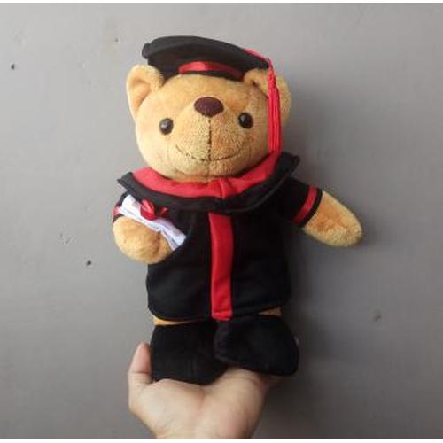 Jual Boneka Toga Wisuda Graduation 28Cm Bahan Lembut Teddy Bear House ...