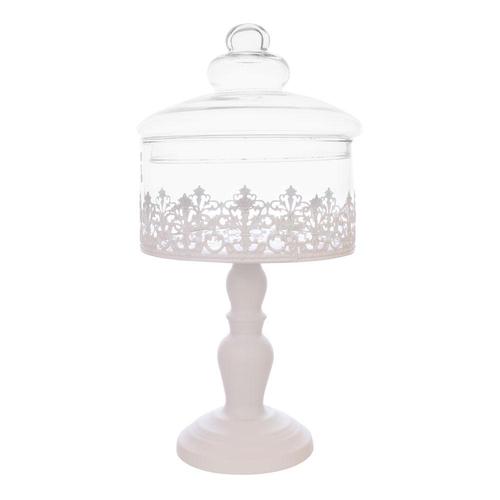 Jual Tin Canister / Tempat Kue Kaca / Tempat Kue / Cake Stand - Jakarta ...