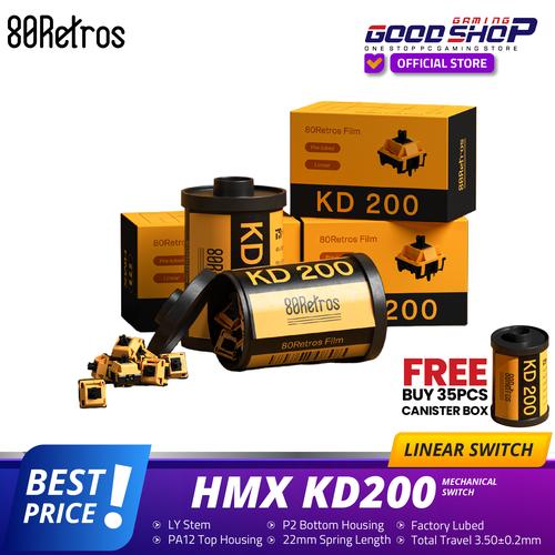 Promo 80Retros HMX KD200 | KD 200 Linear Switches - Jakarta Pusat ...