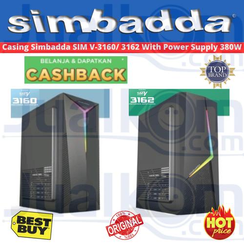 Jual Casing PC Casing SIMBADDA SIM-V 3160 3162 INCLUDE PSU 380W - SIM-V ...