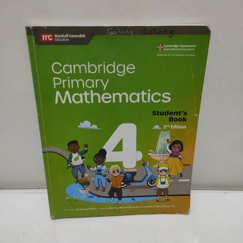 Jual CAMBRIDGE PRIMARY MATHEMATICS STUDENT BOOK 4 2ND EDITION - Jakarta ...