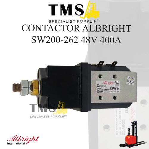Promo Albright Contactor For Forklift SW200-262 48V 400A Kontaktor ...