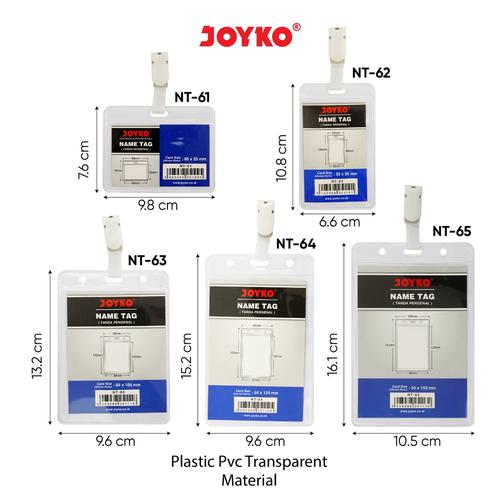 Jual JOYKO NAME TAG ID CARD HOLDER GANTUNGAN TEMPAT KARTU NAMA TEBAL ...