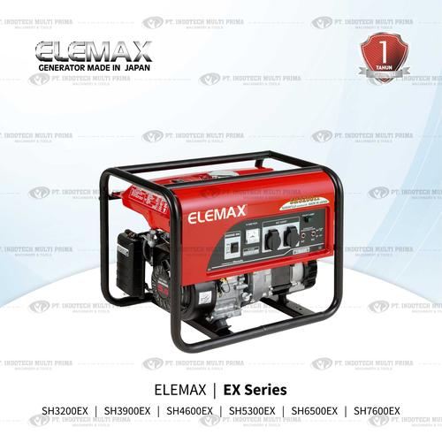 Jual Genset / Generator Elemax EX Series | tipe SH3200EX s/d SH7600EX Garansi 1 Tahun - Jakarta ...