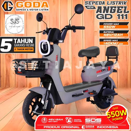 Jual Sepeda Listrik E-Bike GODA GOLDEN ANGEL GD 111 550 48V 12Ah ...