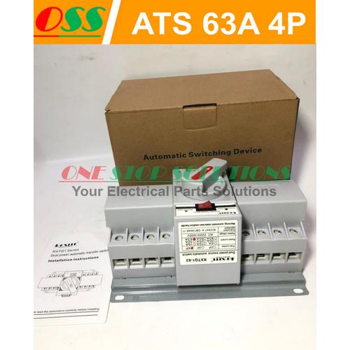 Jual ATS AUTO TRANSFER SWITCH ATS 63A 4P 4 POLE UNTUK OTOMATIS GENSET - Jakarta Barat - OneStop ...