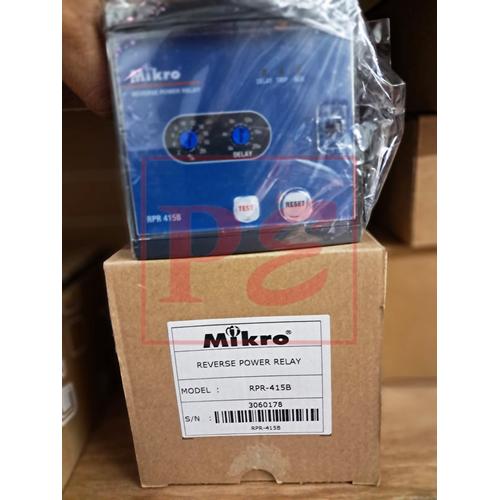Jual Mikro Reverse Power Relay RPR 415B - MIKRO - Jakarta Pusat ...