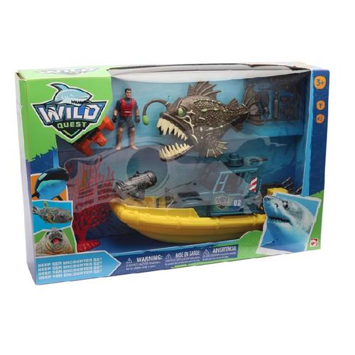 Jual BIG SIZE Figure Anglerfish Toys Mainan Ocean Miniature Deep Sea ...