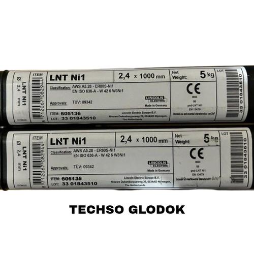 Jual Kawat Las Lincoln Tig LNT Ni1 Diameter 2.4 mm (harga per box ...