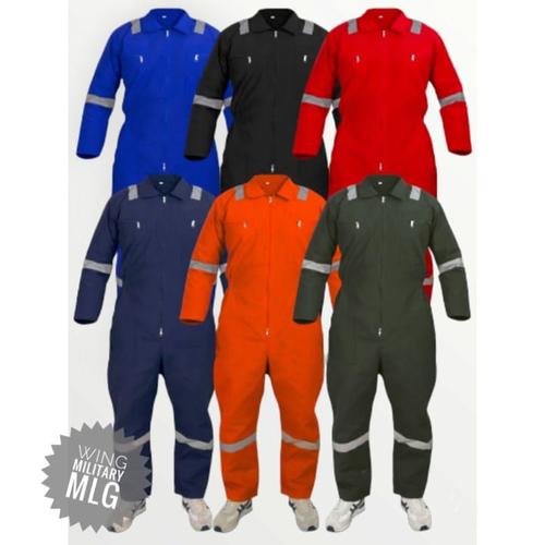 Jual Wearpack Safety Katelpack Proyek Coverall Scotlight - Hitam, M ...