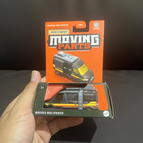 Jual Matchbox Moving Parts Mercedes Benz Sprinter Black - Kota Surabaya ...