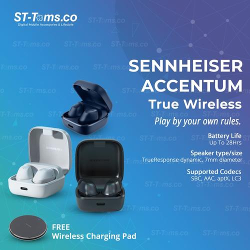 Promo Sennheiser Accentum / acentum True Wireless TWS Crystal-Clear ...