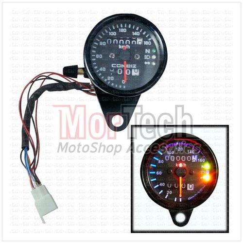 Jual RPM Speedometer Custom Variasi plus Indikator LED Spido Odo Motor ...