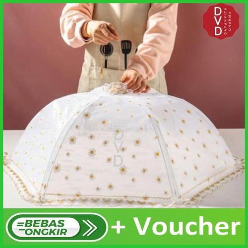 Jual Heavy - Tudung Saji Jala Jaring Lipat Payung - Tutup Jala Transparan Anti Serangga - BULAT ...