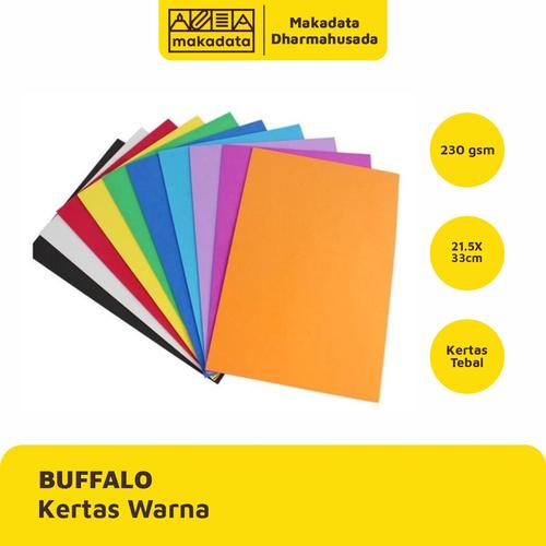 Jual KERTAS BUFFALO | BUFALO UKURAN FOLIO F4 ISI 10 LEMBAR - Biru Muda ...