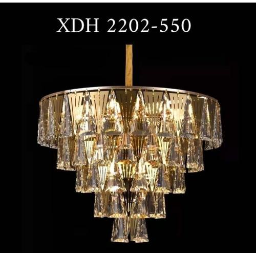 Jual SL2202/55CM GOLD LAMPU GANTUNG KRISTAL RUANG TAMU MODERN MEWAH PENDANT LAMP - Kab ...