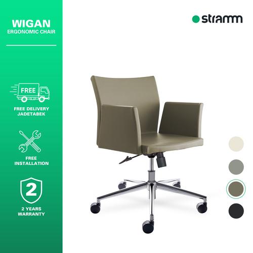 Promo Kursi Armchair Ergonomis Stramm Wigan - Cappucino Cicil 0% 3x ...