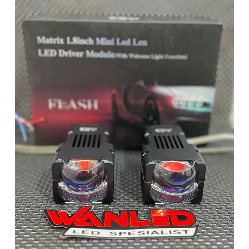 Jual MATRIX AES X1M LASER BILED AES MINI 1.8 INCH BI LED WITH FLAT CUT ...